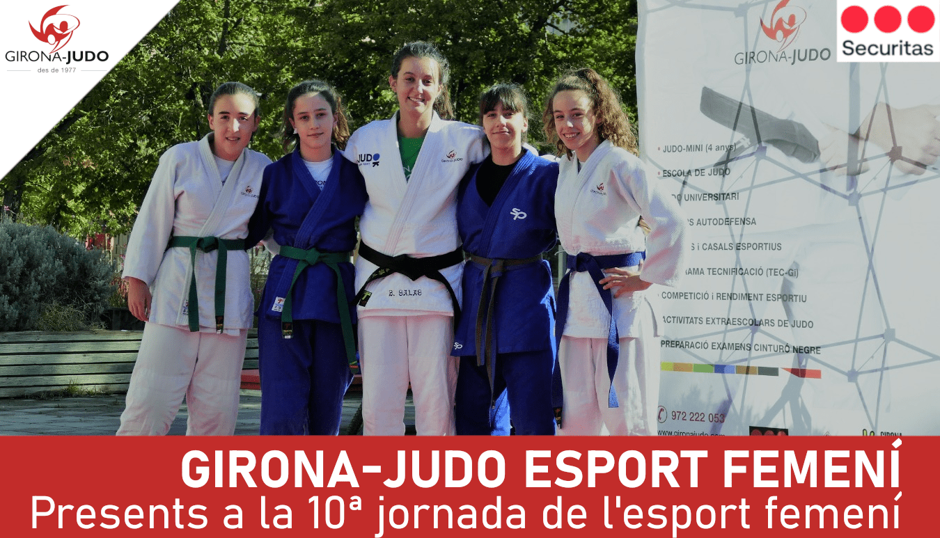 GIRONA-JUDO present a la 10a jornada d'ESPORT FEMENÍ - Girona Judo